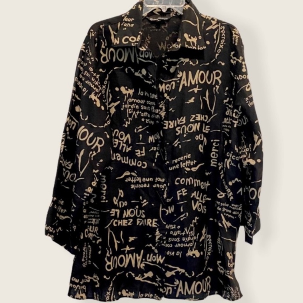 Courtney Washington Collection French Linen Jacket - Gem